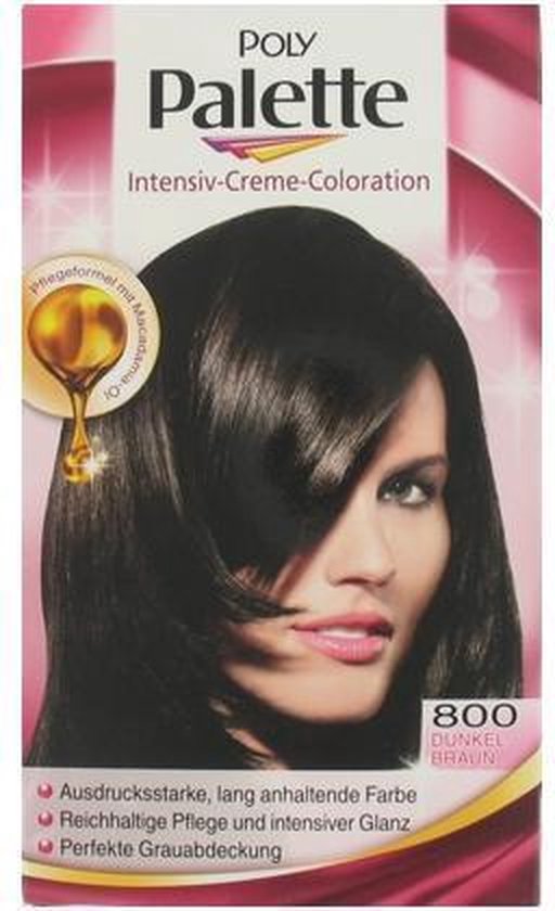 Schwarzkopf Poly Pallete Haarverf nr. 800 Donker Bruin | bol.com