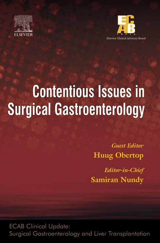 Contentious Issues in Surgical Gastroenterology - ECAB (ebook), Samiran ...