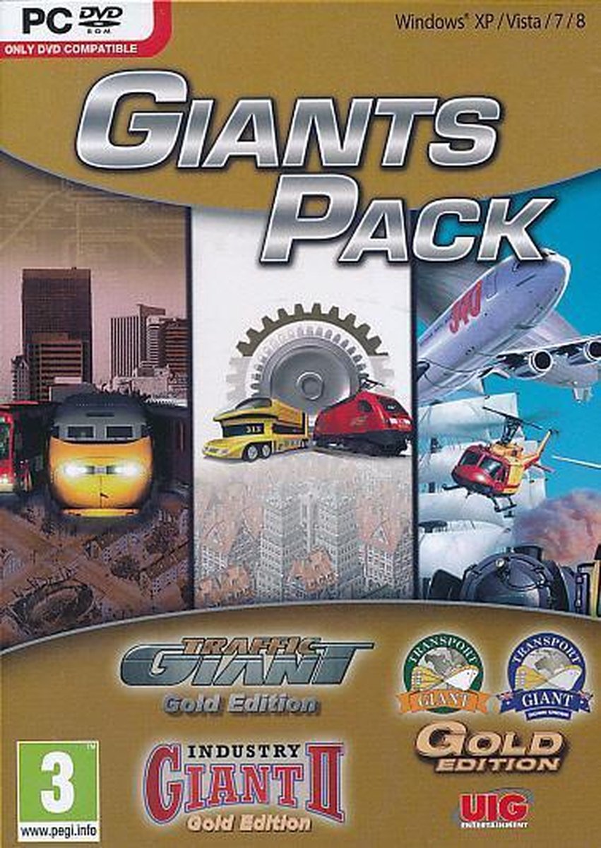 Traffic Giant + Industry Giant 2 + Transport Giant - Windows | Games | bol