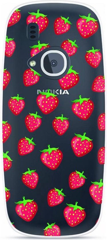Nokia 3310 2017 Hoesje Aardbei