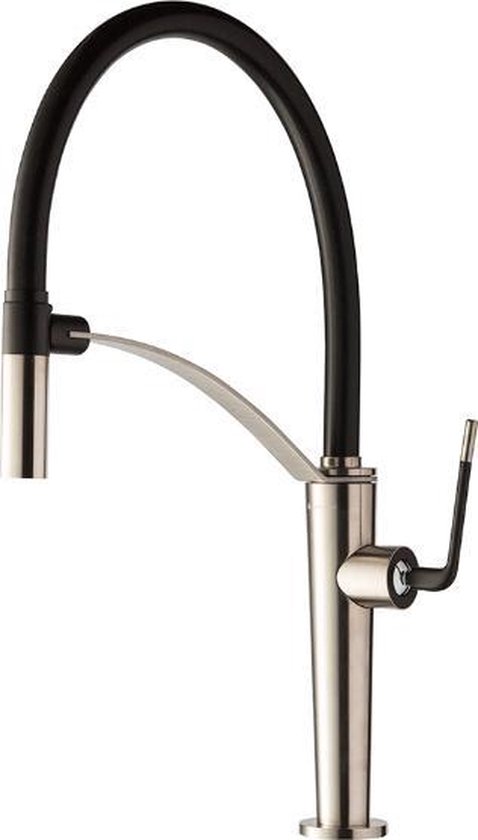 Newform Keukenkraan 68730 O'Rama uittrekbaar - Chroom | bol