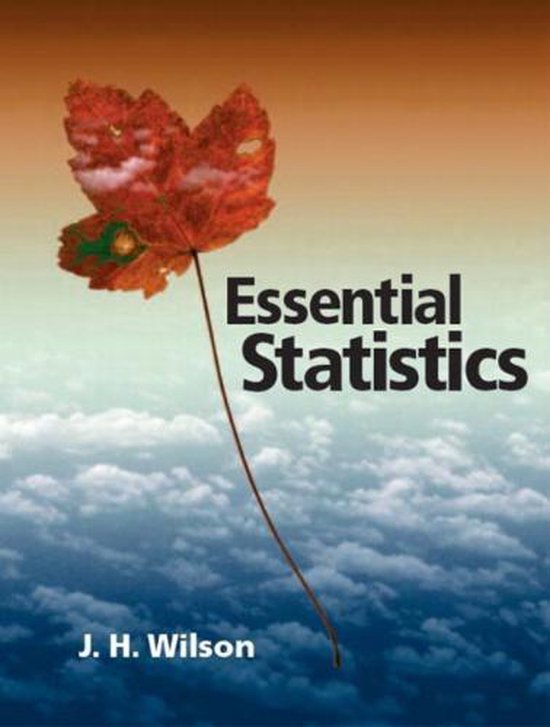 Essential Statistics | 9780130994226 | Janie H. Wilson | Boeken | bol.com