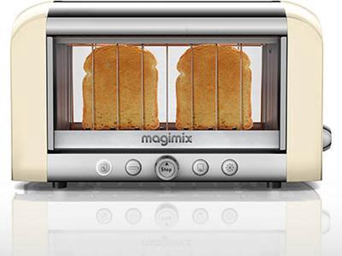 Magimix Vision Toaster Broodrooster - Crème | bol.com