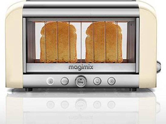 Magimix Vision Toaster Broodrooster - Crème | bol.com