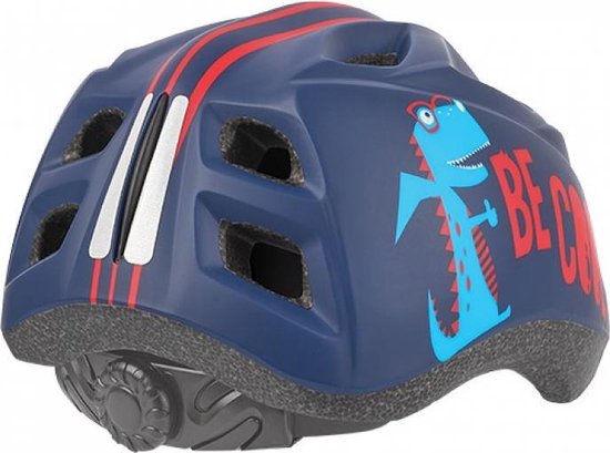 Polisport BE COOL fietshelm kind + Bidon - Maat S (53-55cm) - Blauw | bol