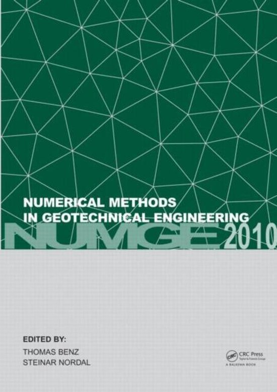 Numerical Methods in Geotechnical Engineering | 9780415592390 | Boeken ...
