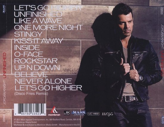 Unfinished, Jordan Knight | CD (album) | Muziek | bol