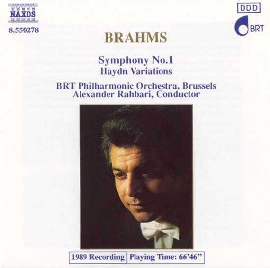 Brahms: Symphony No. 1; Haydn Variations, Alexander Rahbari | Muziek | bol