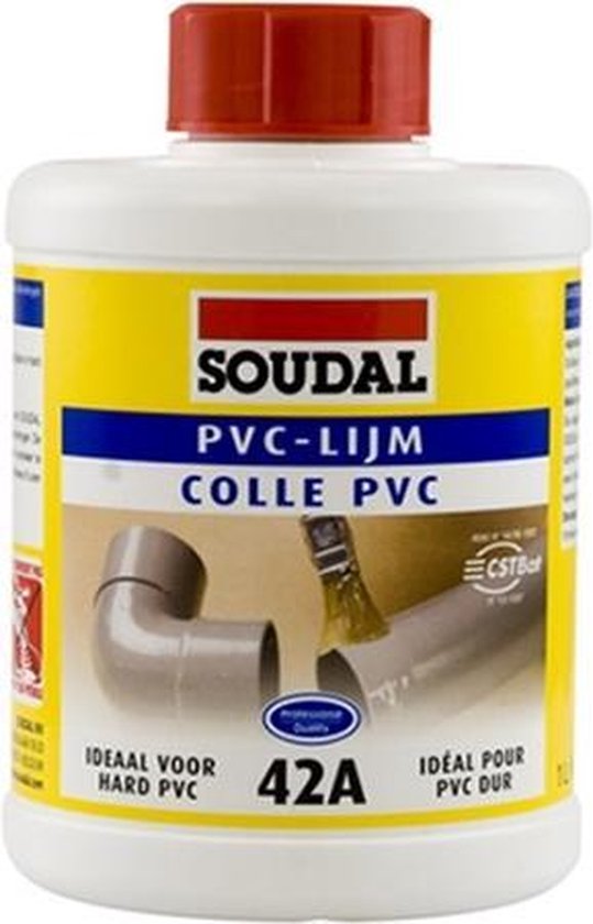 Soudal PVC Lijm 42A Blik 250ml | bol