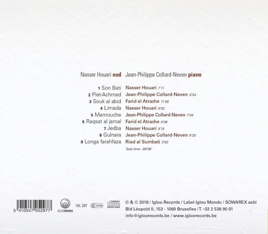 Nasser Houari, Jean-Philippe Collard-Neven - Yalla (CD), Nasser Houari ...