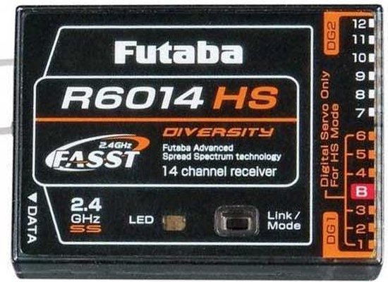 Futaba R6014HS radio ontvanger Zwart | bol.com