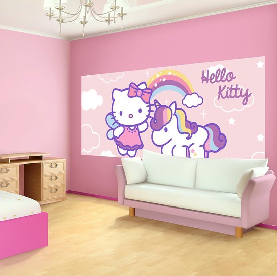 Hello Kitty - Behang - 250X104CM | bol