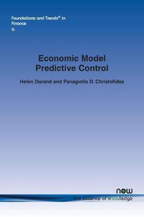 Economic Model Predictive Control, Helen Durand | 9781680834321 ...