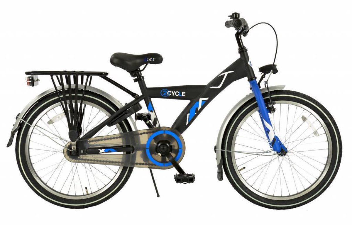 Jongensfiets 20 inch Nitro Mat-Zwart (2005) - Jongensfiets | bol.com