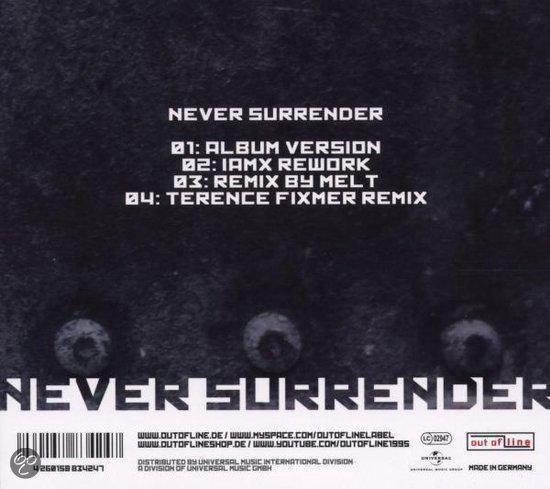 NEVER SURRENDER, Combichrist | CD (album) | Muziek | bol.com
