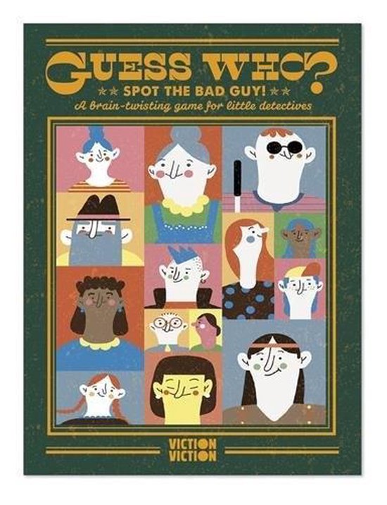 Guess Who? Spot The Bad Guy!, Viction-Viction | 9789887714989 | Boeken ...