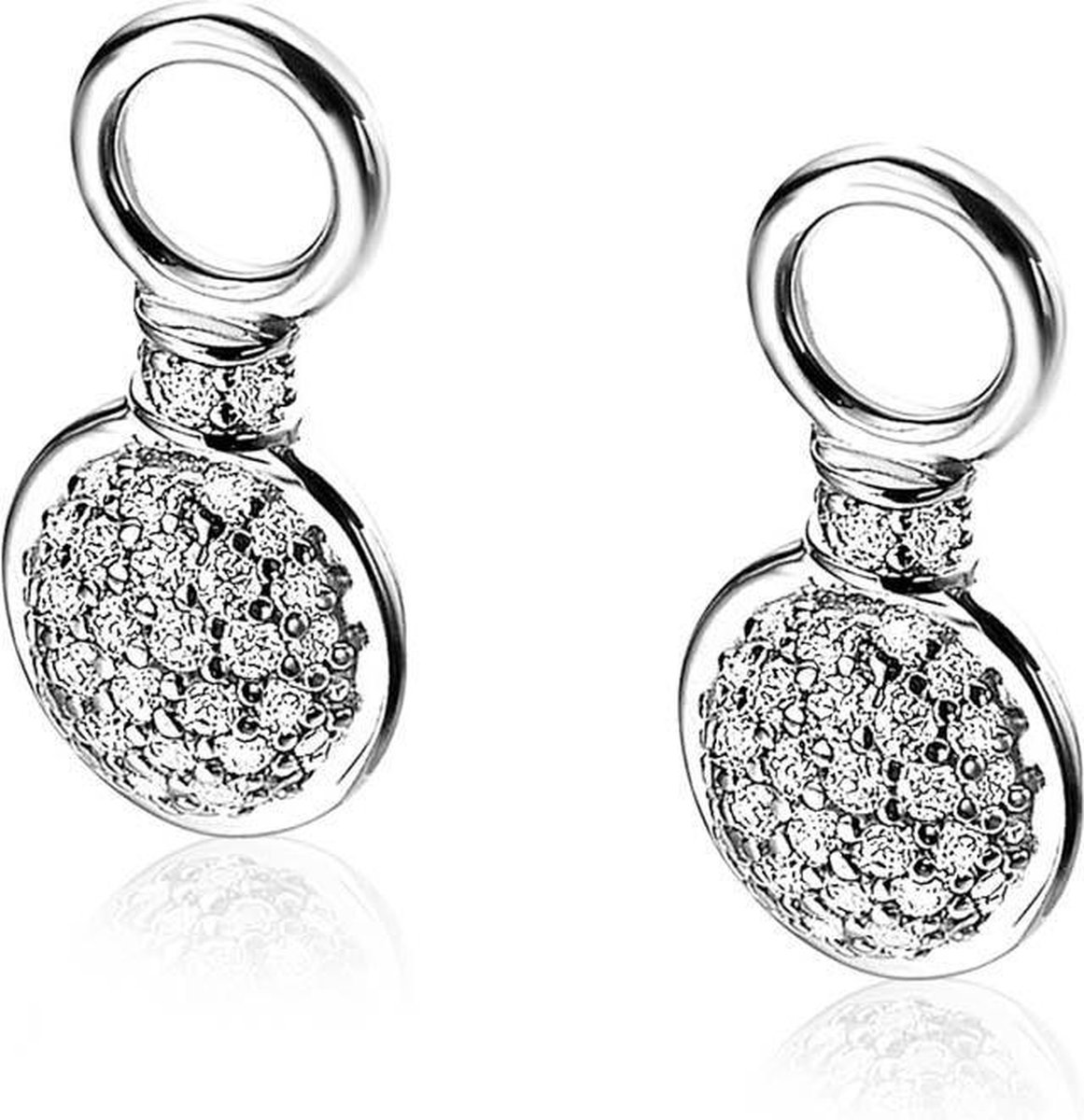 Zinzi Jewels Zilveren Oorbedels - Zilver | bol.com