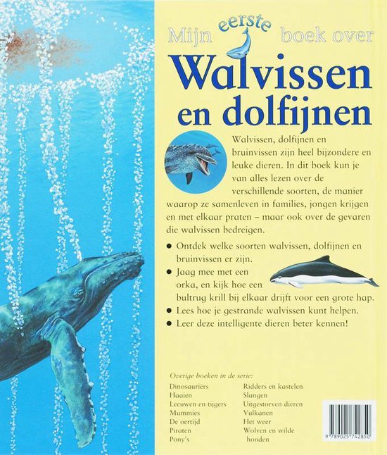 Mijn Eerste Boek Over Walvissen En Dolfijnen, Christiane Gunzi | 9789025742850 | Boeken | bol.com