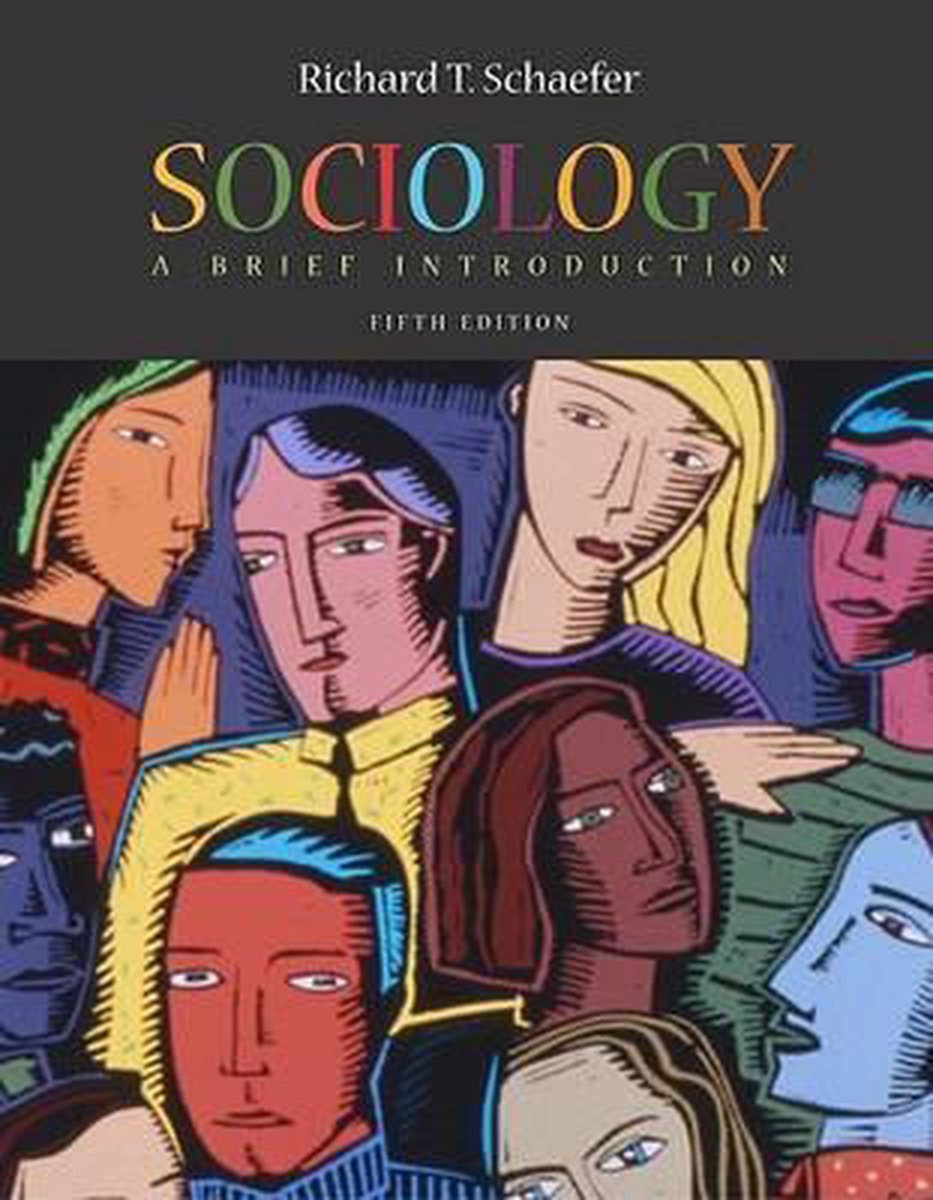 Sociology, Richard T Schaefer | 9780072824131 | Boeken | bol