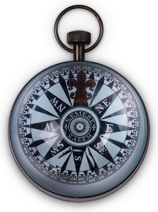 Authentic Models- klok -" Eye of Time Clock, XL, Brons" | bol.com