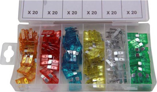 Auto Zekeringen Assortiment 120-delig | bol