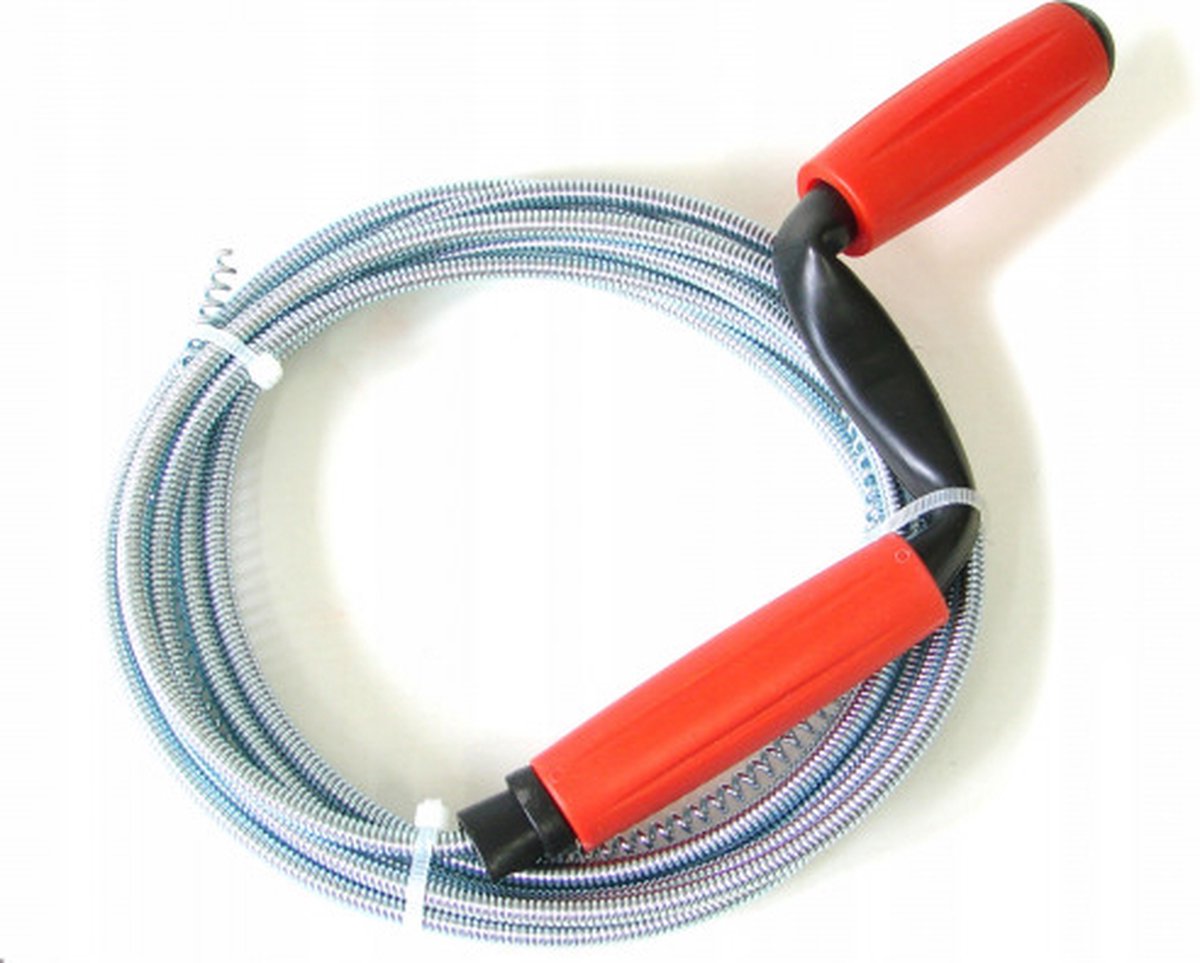 Toolland Ontstoppingsveer | 5 m meter | ø8mm | Rioolontstopper ...