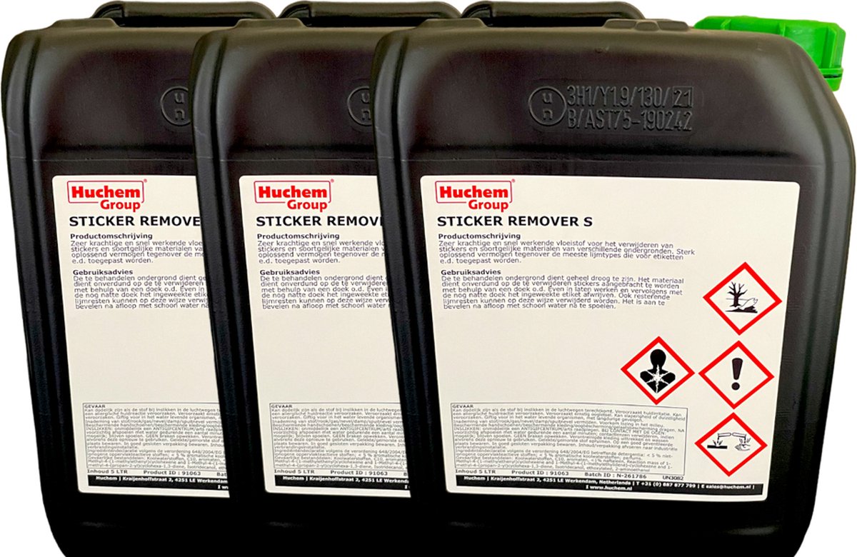 Stickerverwijderaar | 5L | Sticker Remover | Teer-& lijmresten ...