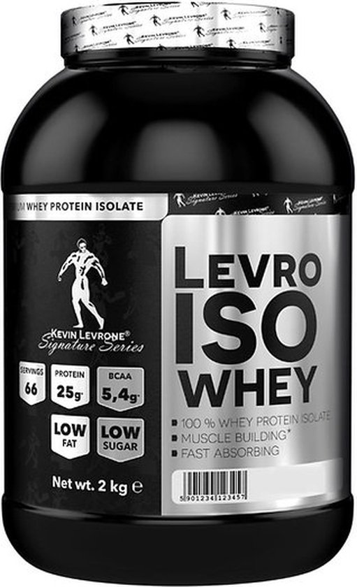 Kevin Levrone - Silver Series - Levro Iso Whey - Eiwit Isolaat - 2000g ...