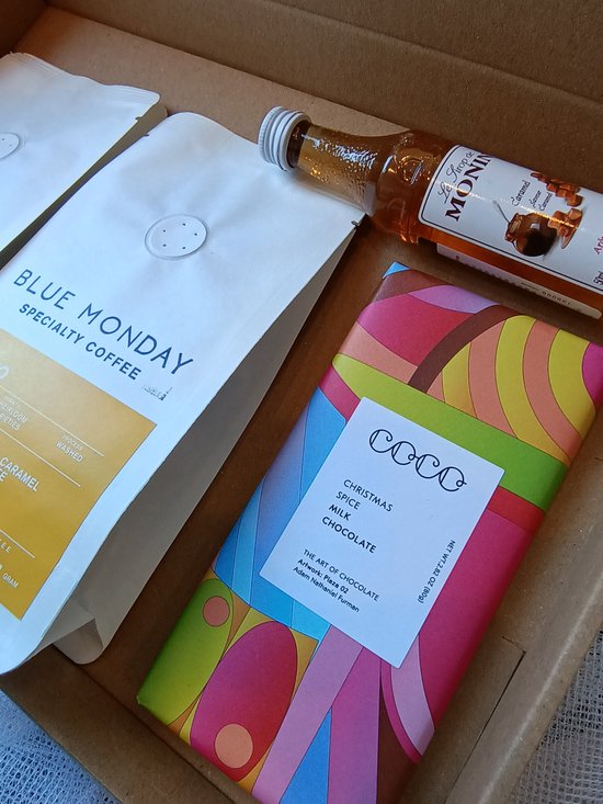 Brievenbus cadeau - koffie kado - koffie pakket - koffiebonen ...