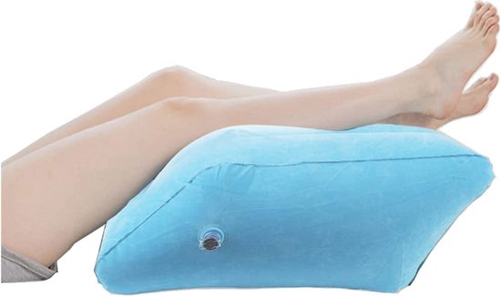 Queen.Y Leg Elevation Pillow,PVC Opblaasbare Beensteun Opvouwbaar ...