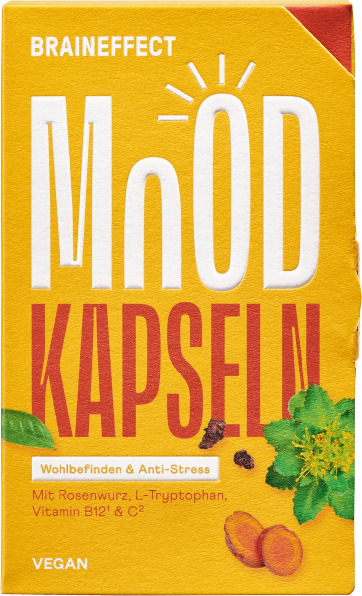 Brain Effect Mood Caps - 90 Capsules | bol