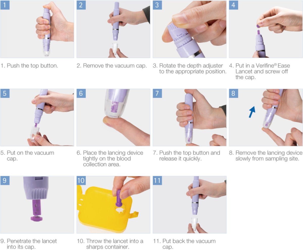 Pijnloze glucose prikpen +200 lancetten | bol