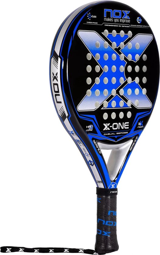 Nox X-One Casual Blue Nox Padel Racket | bol
