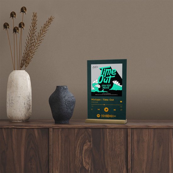 Songr Spotify Muziek Bordje - Mixtape : Time Out - Stray Kids - 20x30 ...