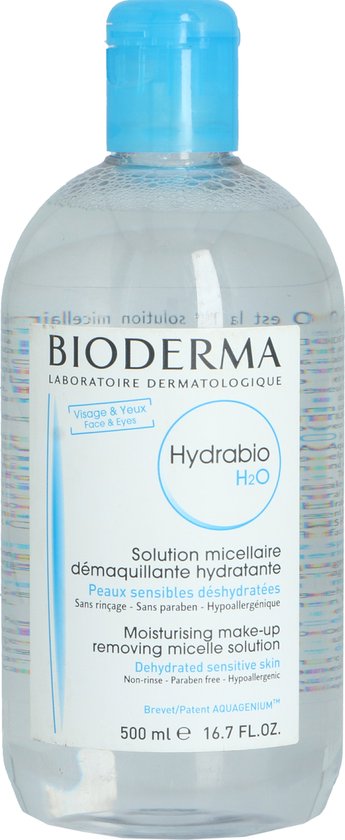 Bioderma - Hydrabio H2O Micellar Solution 500 ml | bol.com