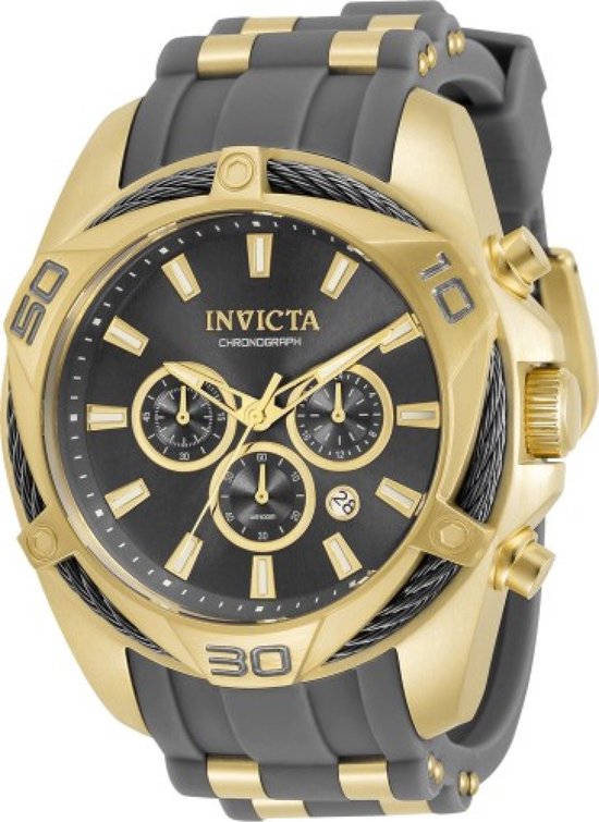 Invicta Bolt 34140 Quartz Herenhorloge - 50mm | bol.com