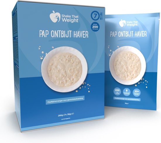 Pap Ontbijt Haver (Doos Bevat 7 Porties) Dieet Maaltijd - Hoog ...