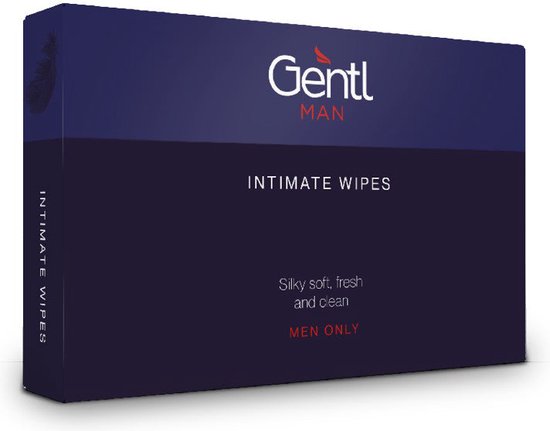 Gentl - Gentle Man Intimate Wipes | bol.com
