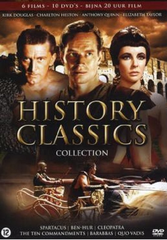 History Classics Collection (10DVD) (Dvd), Kirk Douglas | Dvd's | bol