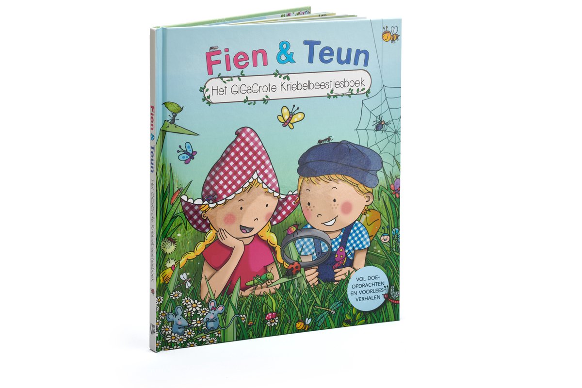 Fien en Teun - Het GiGaGrote Kriebelbeestjesboek, van Hoorne | 9789492901798 | Boeken | bol
