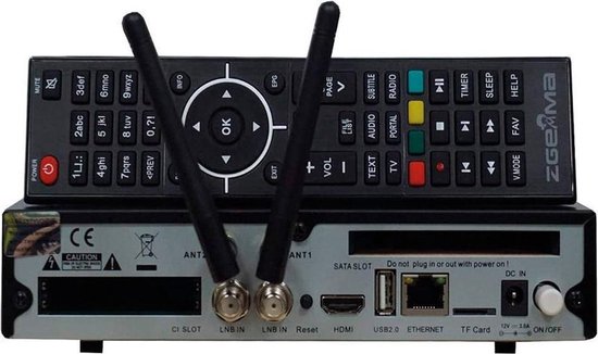 Zgemma H9 Twin SE UHD 4K Satelliet Tv-ontvanger Twin DVB S2X Multi-Stream Tuner Linux... | bol