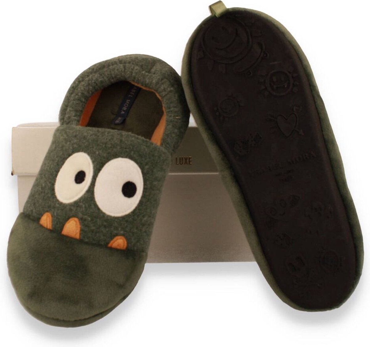 Pantoffels kinderen Fun eyes | slippers extra zacht | bol.com