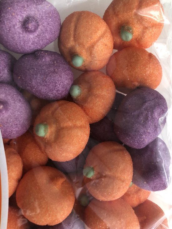 Halloween snoep set marshmallow 500 gr + rock snoepjes 500 gr | bol.com