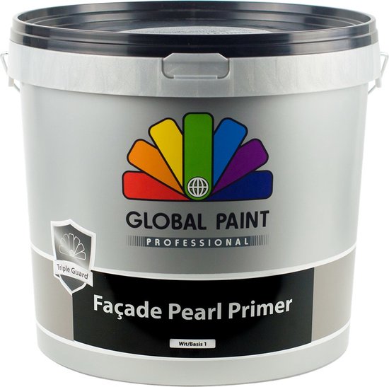 Global Paint Facade Pearl Primer 10 liter Wit | bol.com