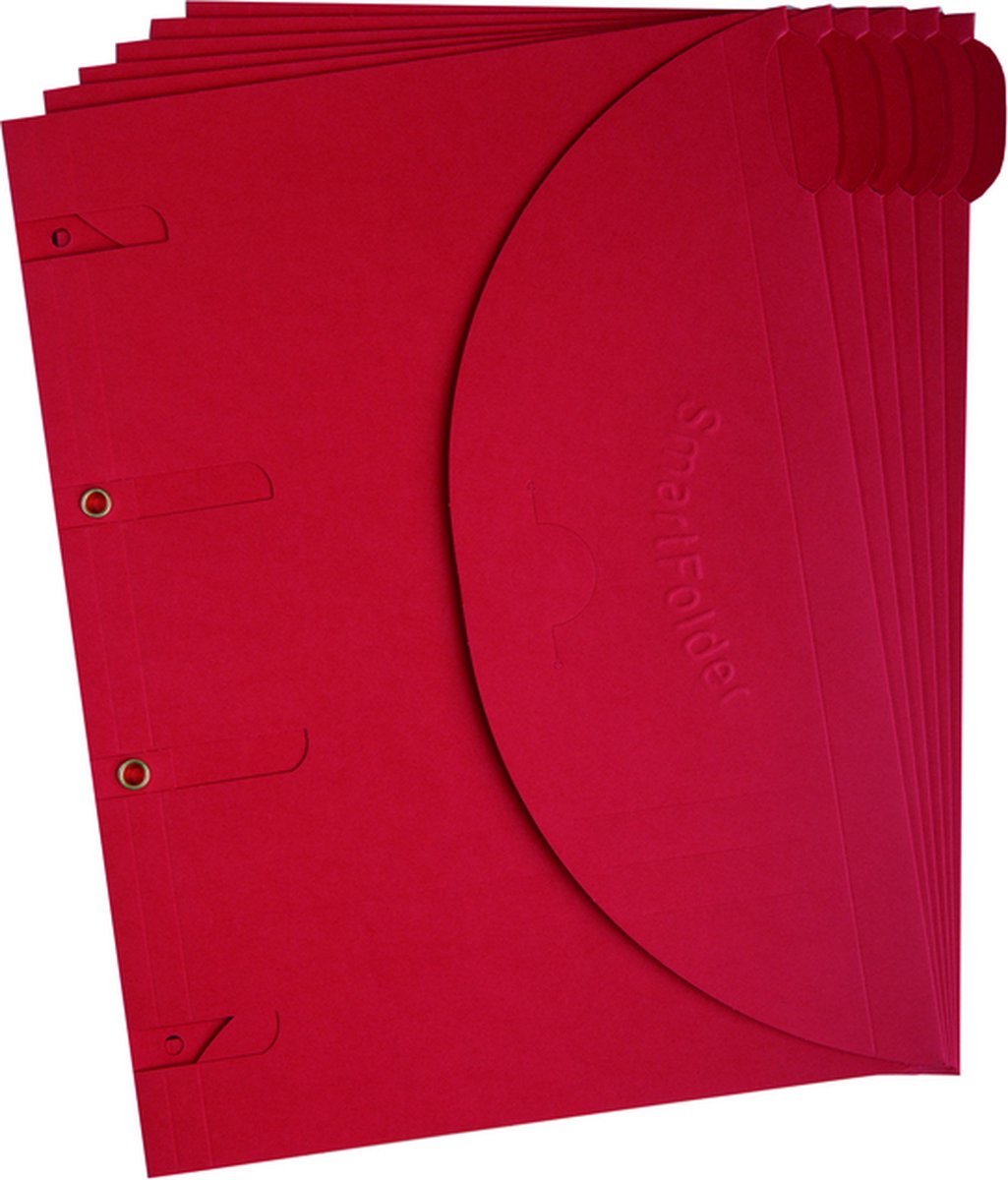 Smartfolder Tarifold A4 rood | bol.com
