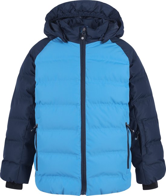 Color Kids - Ski-jas voor kinderen - Gewatteerd - Blauw - maat 110cm | bol