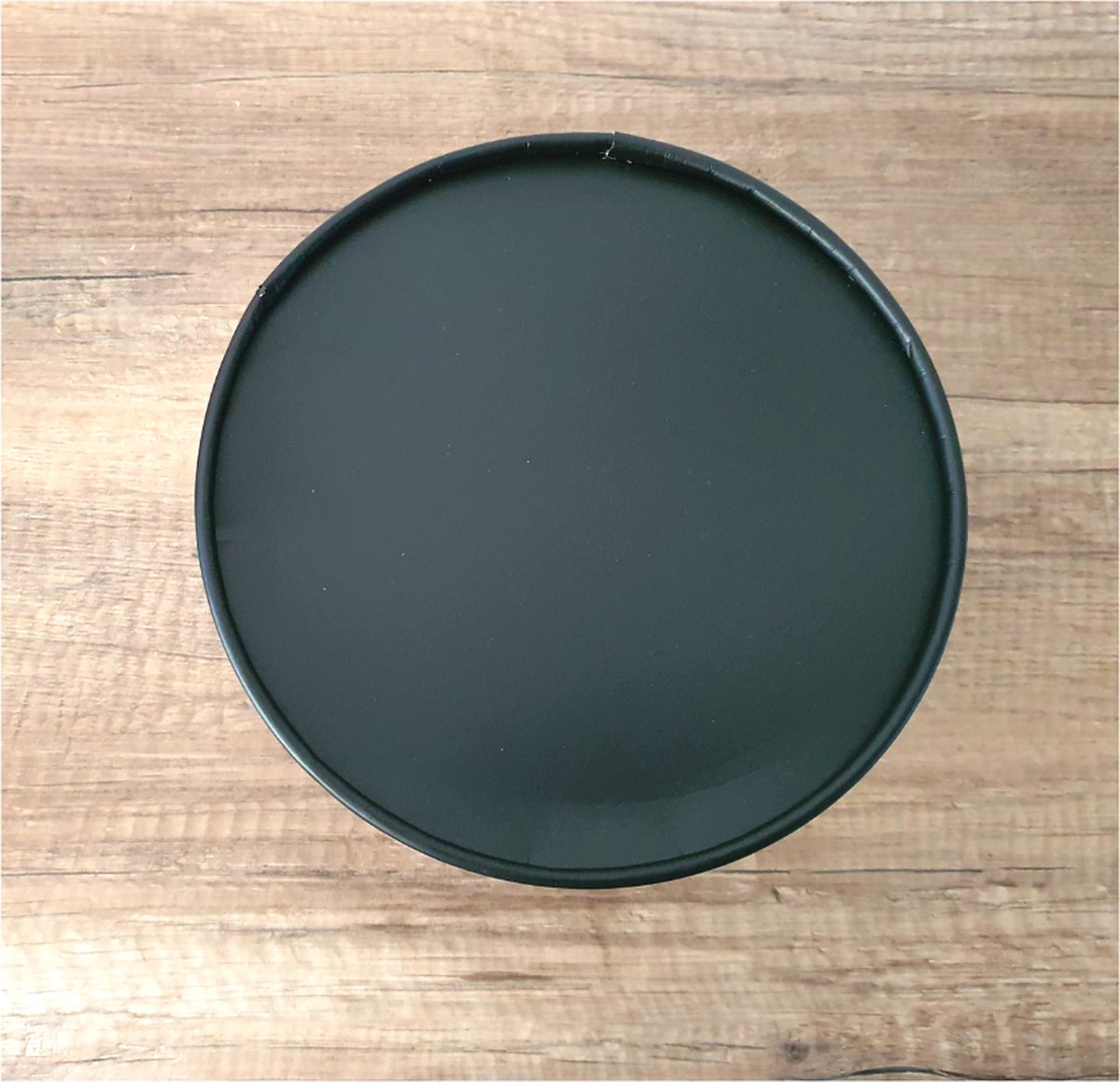 Cadeau doos - Gift box - Rond - Zwart - Cadeau - Transparante lege ...