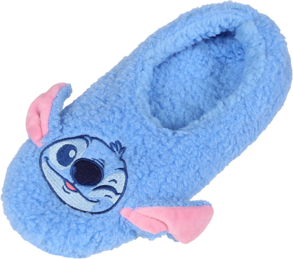 Stitch Disney - Dames sherpa pantoffels / sloffen, blauw, warme ...