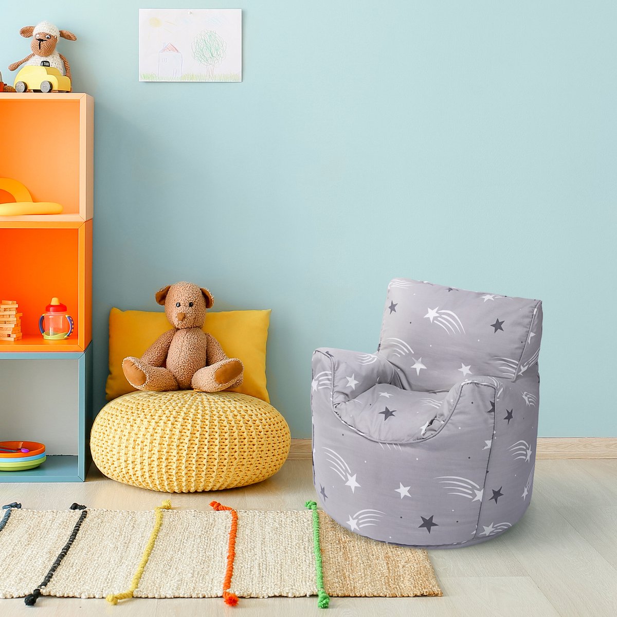 Ready Steady Bed zitzakken voor kinderen binnen Comfortabel Zachte ...