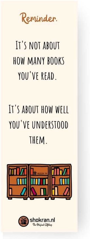 Boekenlegger – Reminder - Milieuvriendelijk Papier | bol.com